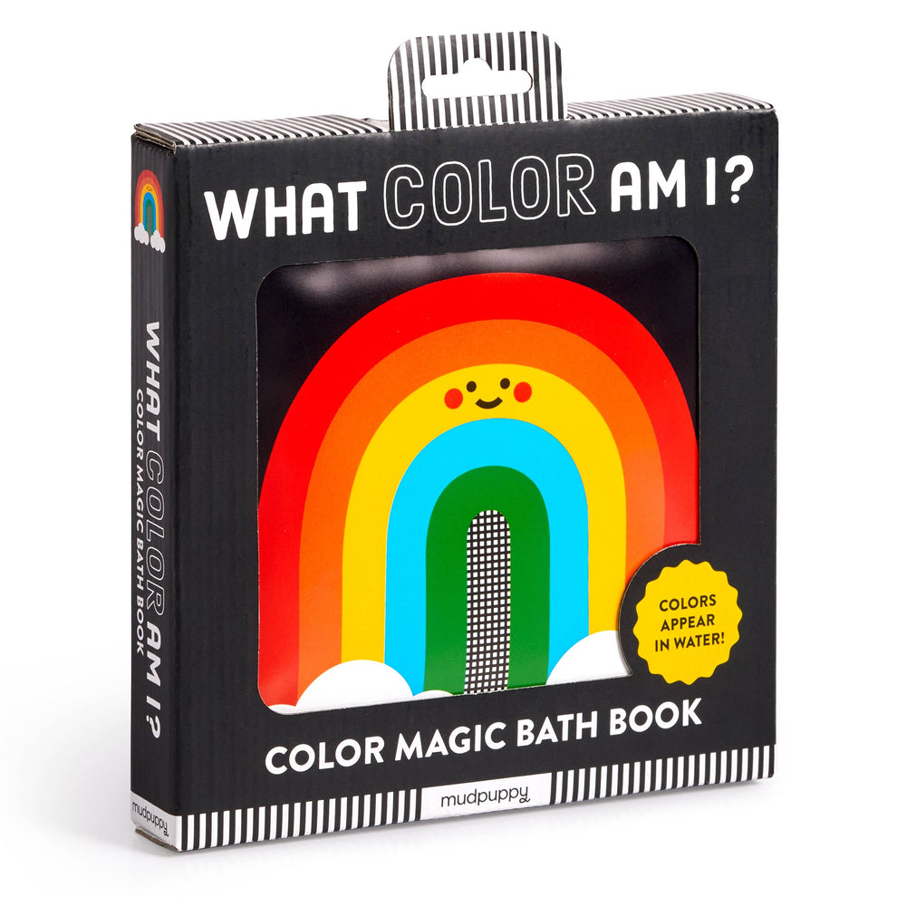 What Color Am I? Color Magic Bath Book – Toodleydoo Toys