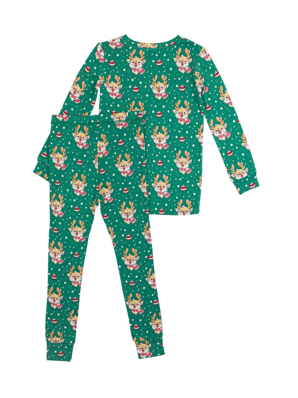 Reindeer Cheer Bamboo Pajama Set – Toodleydoo Toys