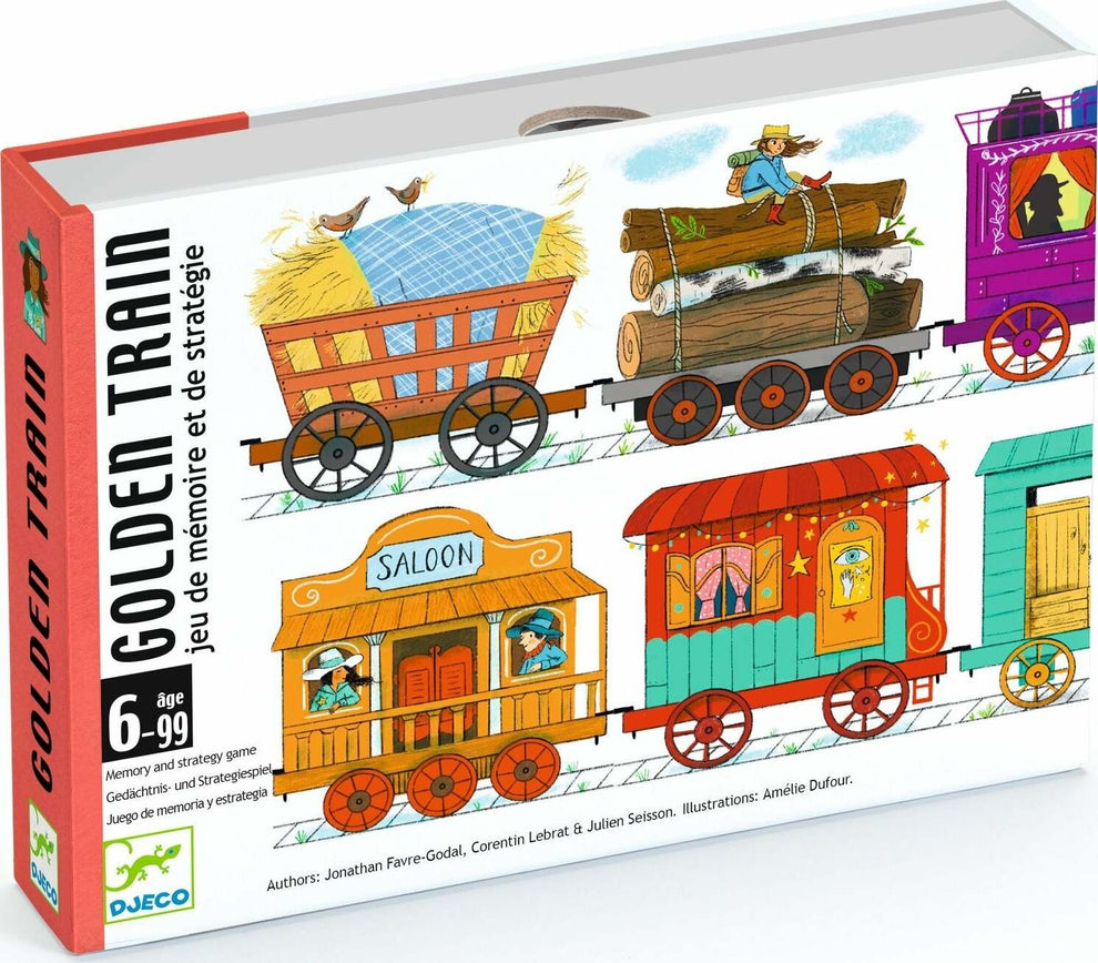 Golden Train Strategy Game – Toodleydoo Toys