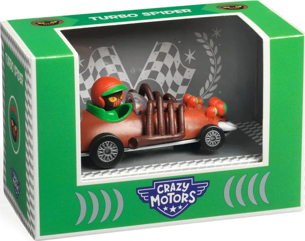 Turbo Spider Crazy Motors – Toodleydoo Toys